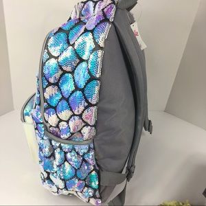 Justice | Accessories | Justice L Girls Mermaid Sequins Backpack ...